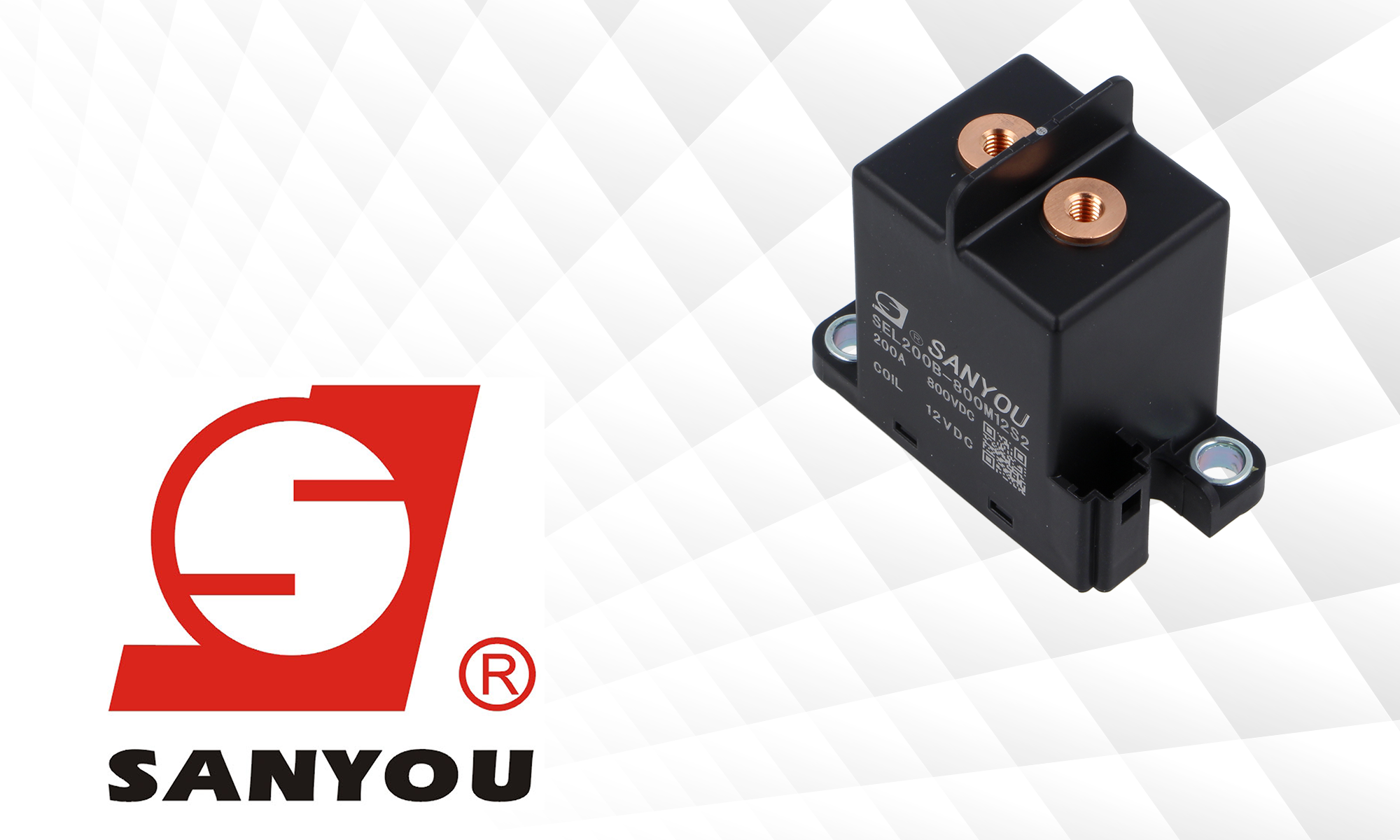 Sanyou SEL-serien kraftreléer | Elektroniske komponenter. Distributør og nettbutikk - Transfer ...