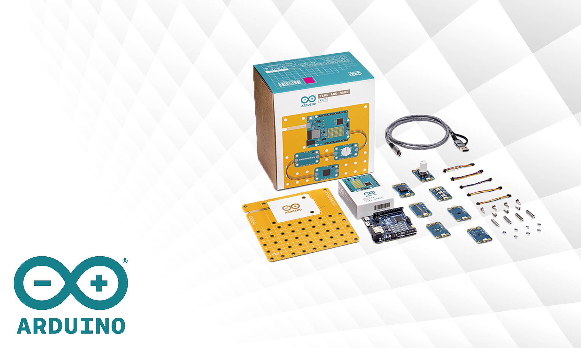 Zestaw Arduino Plug and Play Kit w ofercie TME | Części elektroniczne ...