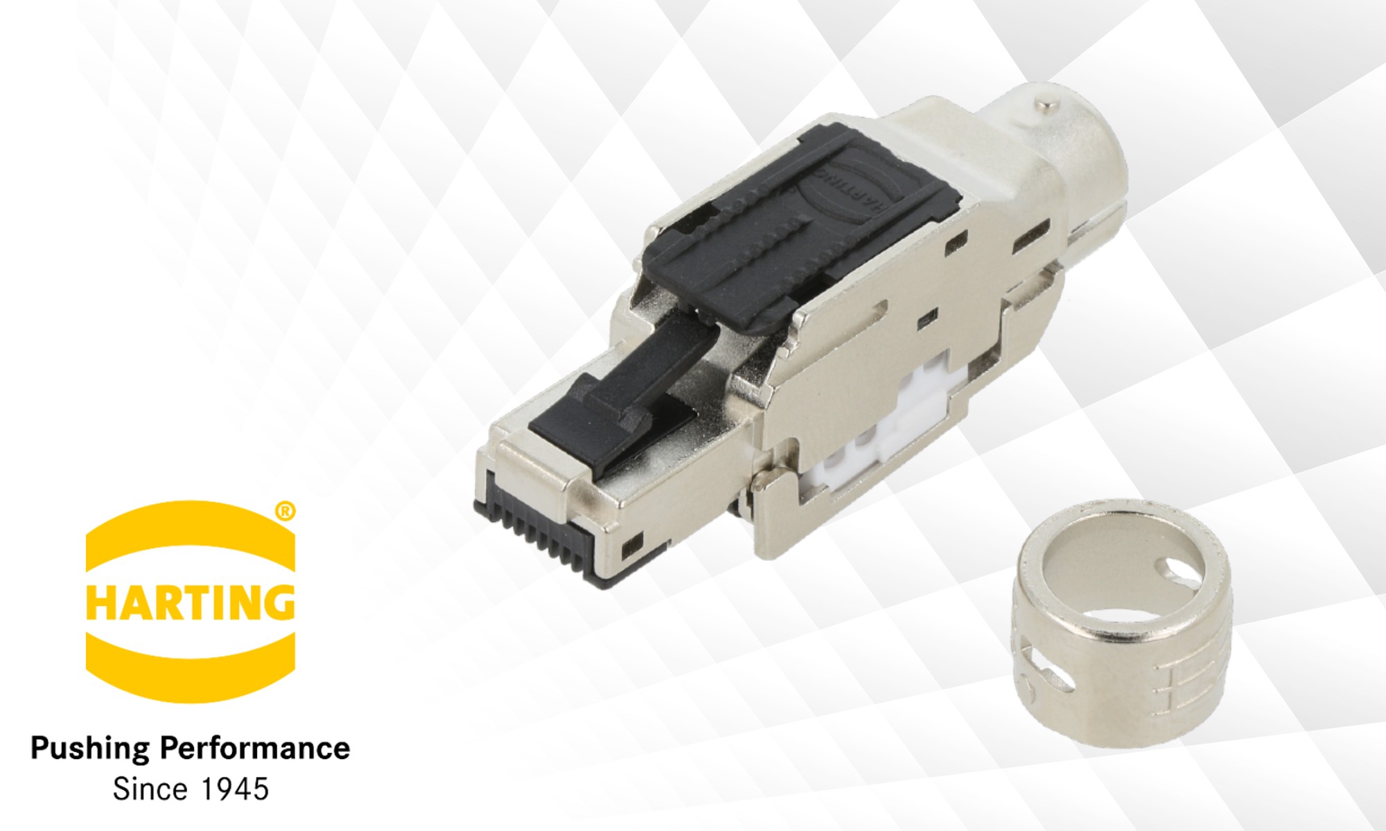 Industrial RJ45 connectors for toolless mounting | Electronic ...