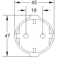 Power Plugs and Sockets: drawings | Electronic components. Distributor ...