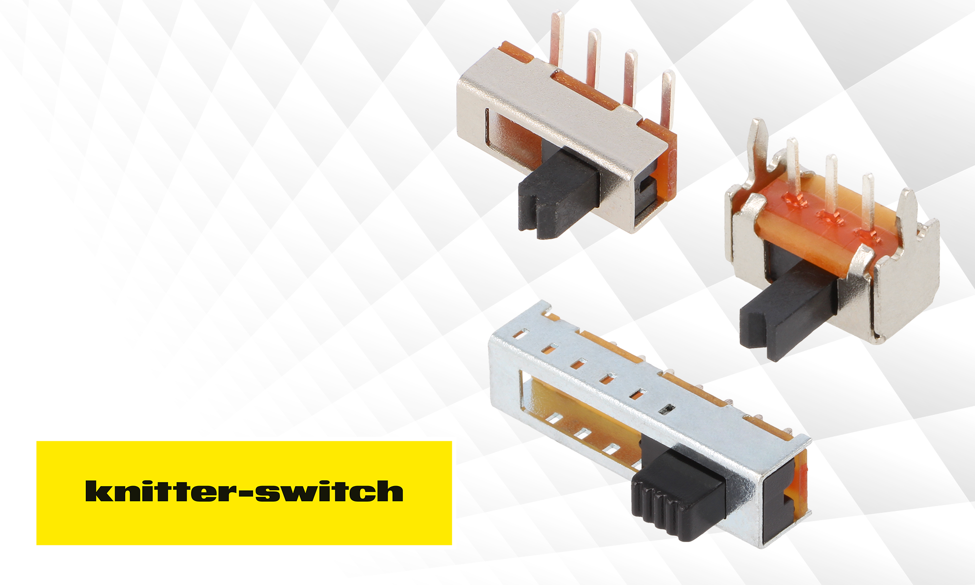 Posuvné spínače značky Knitter-Switch | Elektronické díly. Distributor ...