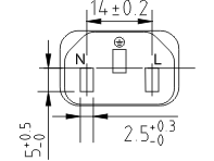 Power Plugs and Sockets: drawings | Electronic components. Distributor ...