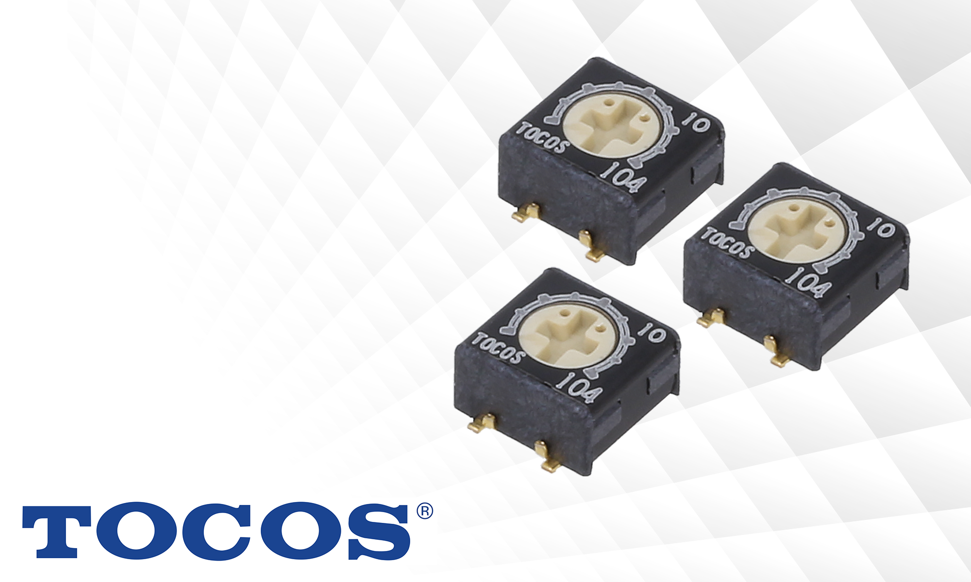 Tocos G32 and G43 series trimmers | Electronic components. Distributor ...