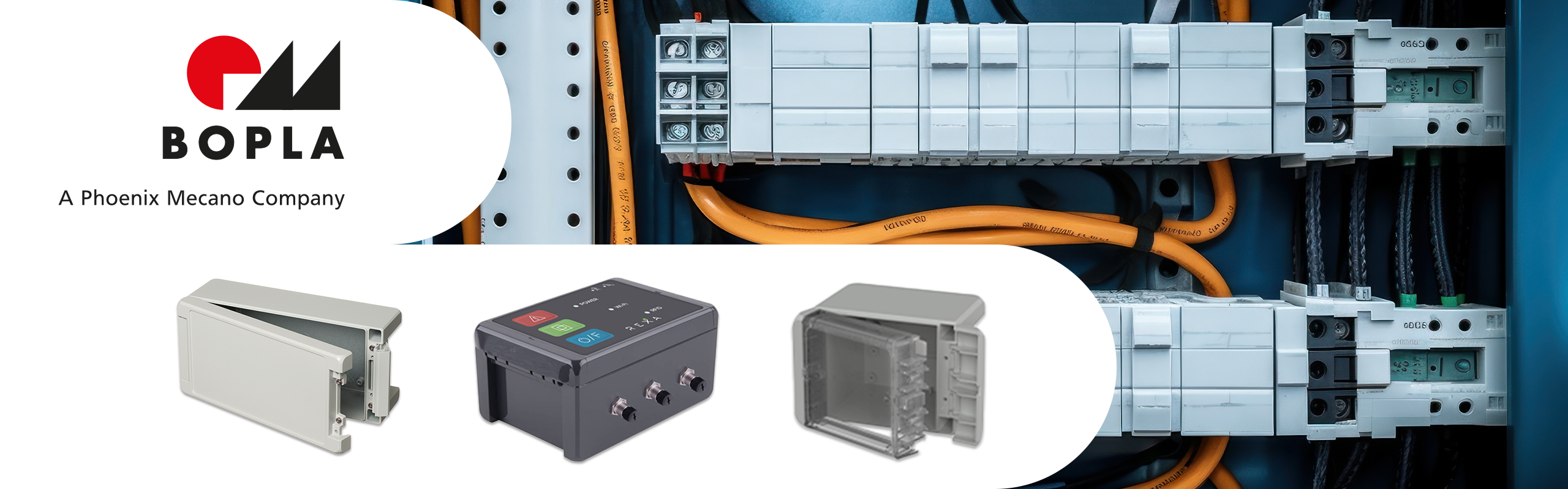 Bocube series of enclosures by BOPLA | Electronic components ...