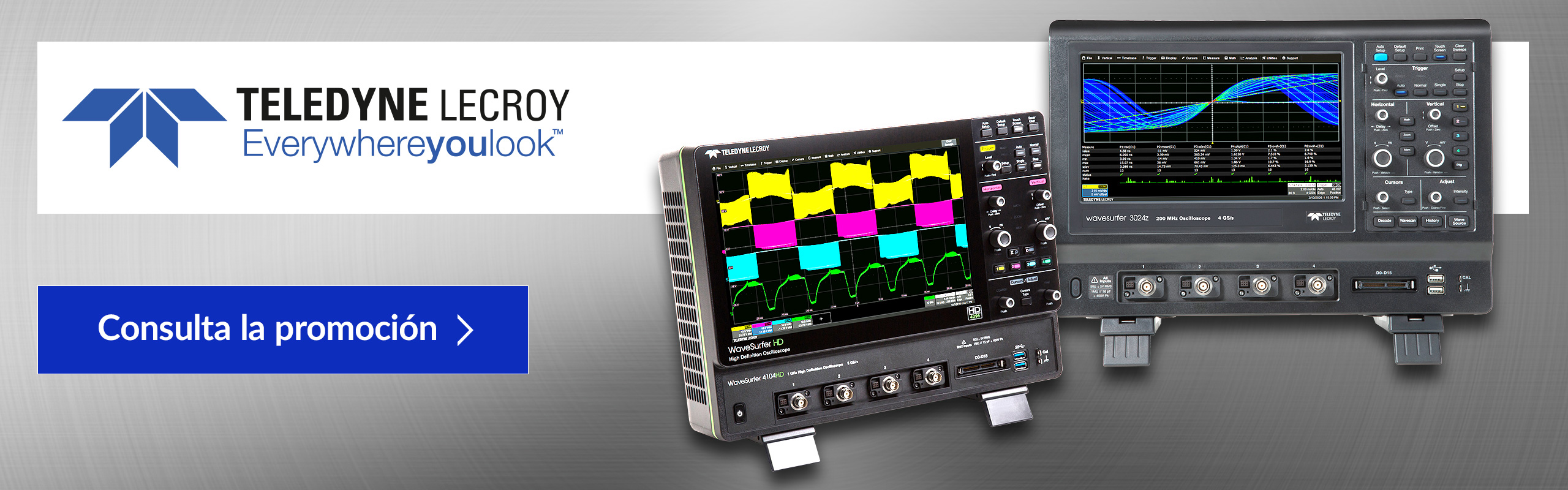 Osciloscopios Teledyne Lecroy WaveSurfer 3000 y WaveSurfer 4000 con ...