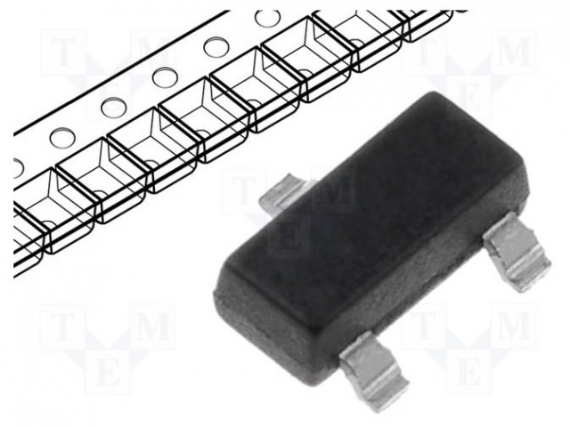 BFR106 - Transistor: NPN | bipolar; 15V; 100mA; 700mW; SOT23 | TME ...