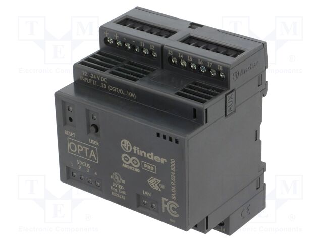 8A.04.9.024.8300 FINDER - Programmable relay | 10A; IN: 8; OUT: 4; OPTA ... 8A.04.9.024.8300 FINDER - Programmable relay | 10A; IN: 8; OUT: 4; OPTA ...