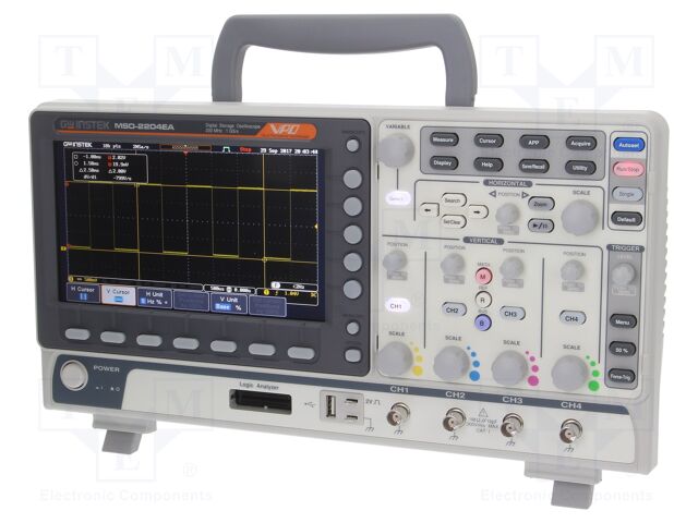 MSO-2204EA GW INSTEK - Oscyloskop: sygnałów mieszanych | Ch: 4; 200MHz ... MSO-2204EA GW INSTEK - Oscyloskop: sygnałów mieszanych | Ch: 4; 200MHz ...