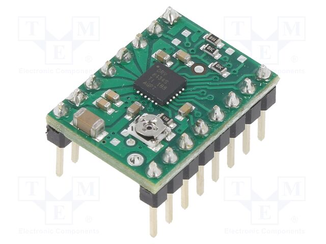Drv8434s Spi Stepper Motor Driver Carrie Pololu Stepper Motor Controller Drv8434s Spi 12a