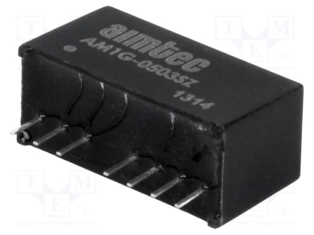 AM1G-0503SZ AIMTEC - Przetwornik: DC/DC | 1W; Uwej: 4,5÷9V; 3,3VDC ... AM1G-0503SZ AIMTEC - Przetwornik: DC/DC | 1W; Uwej: 4,5÷9V; 3,3VDC ...