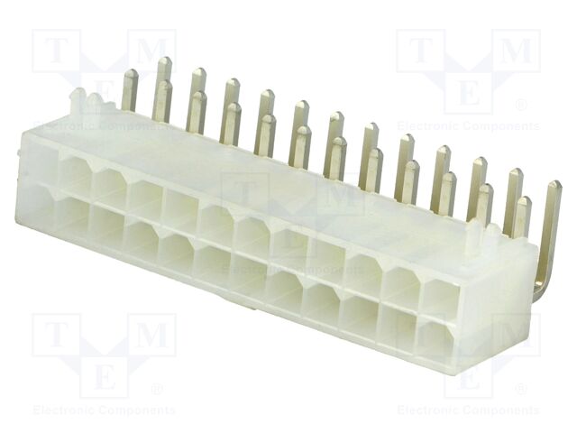 39301240 MOLEX - Socket | wire-board; male; Mini-Fit Jr; 4.2mm; PIN: 24 ... 39301240 MOLEX - Socket | wire-board; male; Mini-Fit Jr; 4.2mm; PIN: 24 ...