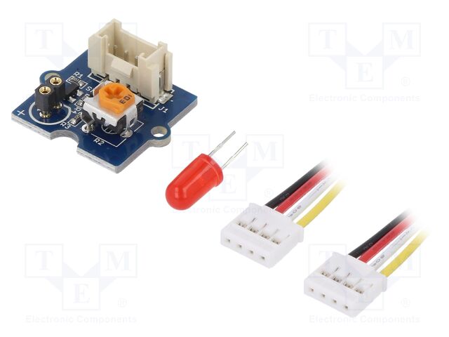 RED LED SEEED STUDIO - Module: LED | LED diode 5mm red; Grove Interface ... RED LED SEEED STUDIO - Module: LED | LED diode 5mm red; Grove Interface ...