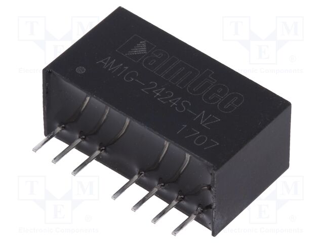 AM1G-2424S-NZ AIMTEC - Przetwornica: DC/DC | 1W; Uwej: 18÷36VDC; Uwyj ... AM1G-2424S-NZ AIMTEC - Przetwornica: DC/DC | 1W; Uwej: 18÷36VDC; Uwyj ...