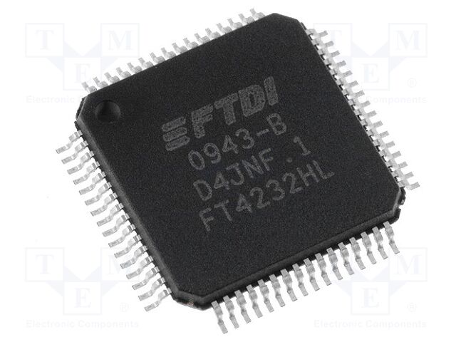 FT4232HL-REEL FTDI - IC: interfejs | USB-UART x4, MPSSE x2; Hi-Speed; 3 ... FT4232HL-REEL FTDI - IC: interfejs | USB-UART x4, MPSSE x2; Hi-Speed; 3 ...