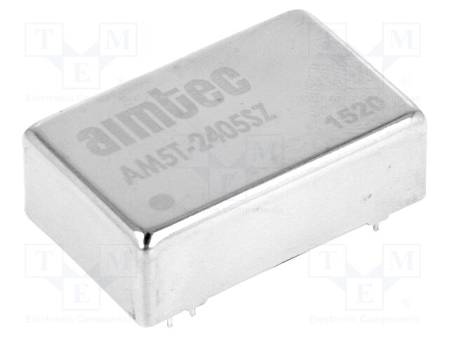 AM5T-2405SZ AIMTEC - Przetwornica: DC/DC | 5W; Uwej: 18÷36VDC; Uwyj ... AM5T-2405SZ AIMTEC - Przetwornica: DC/DC | 5W; Uwej: 18÷36VDC; Uwyj ...