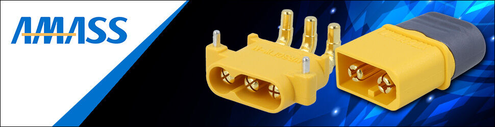 Amass DC power connectors | Transfer Multisort Elektronik USA