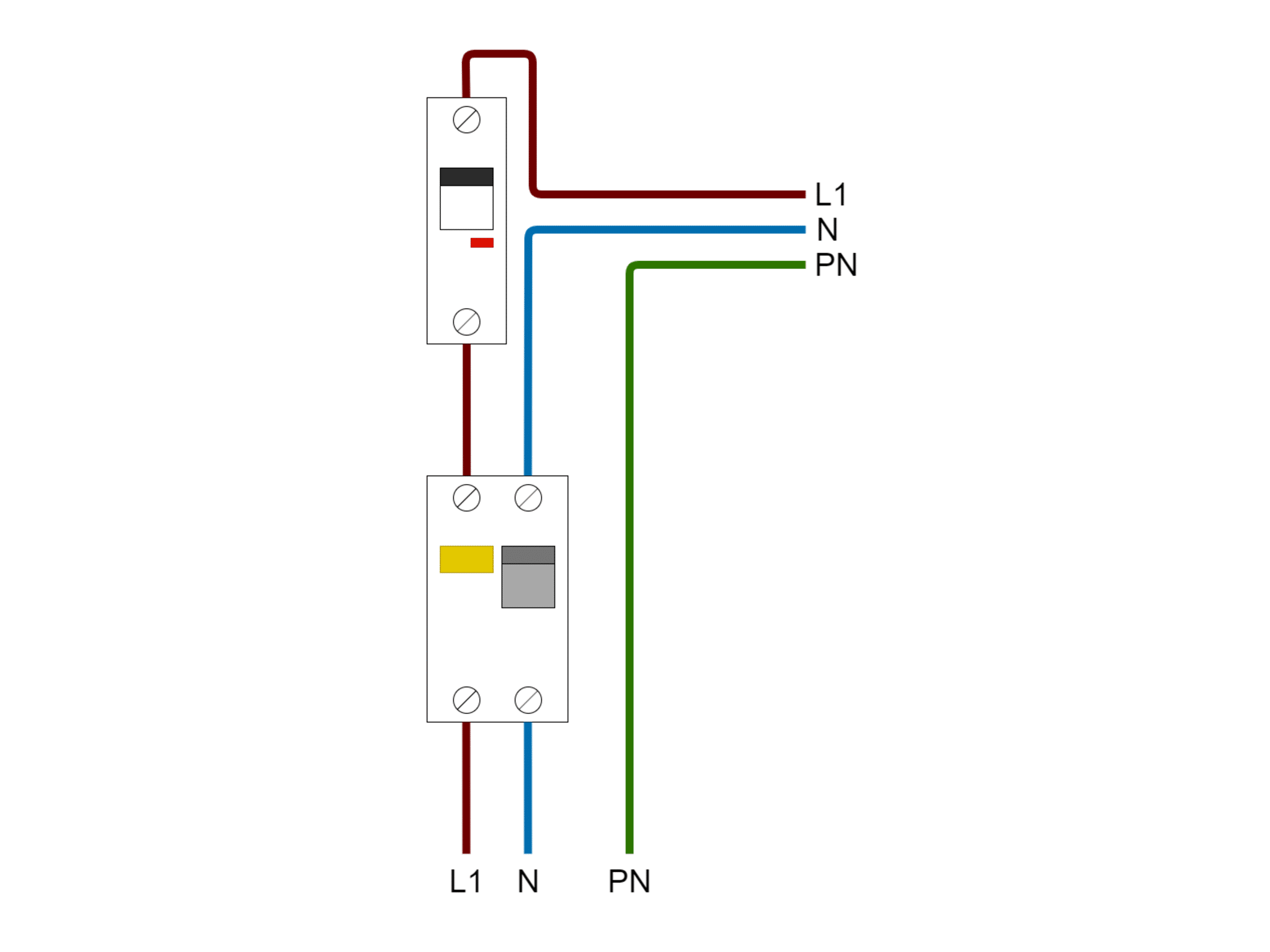 How to connect a residual-current device? | Transfer Multisort Elektronik