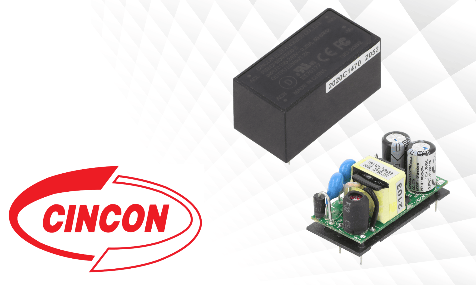 CINCON | 電子部品のディストリビューター、オンラインショップ - Transfer Multisort Elektronik 日本