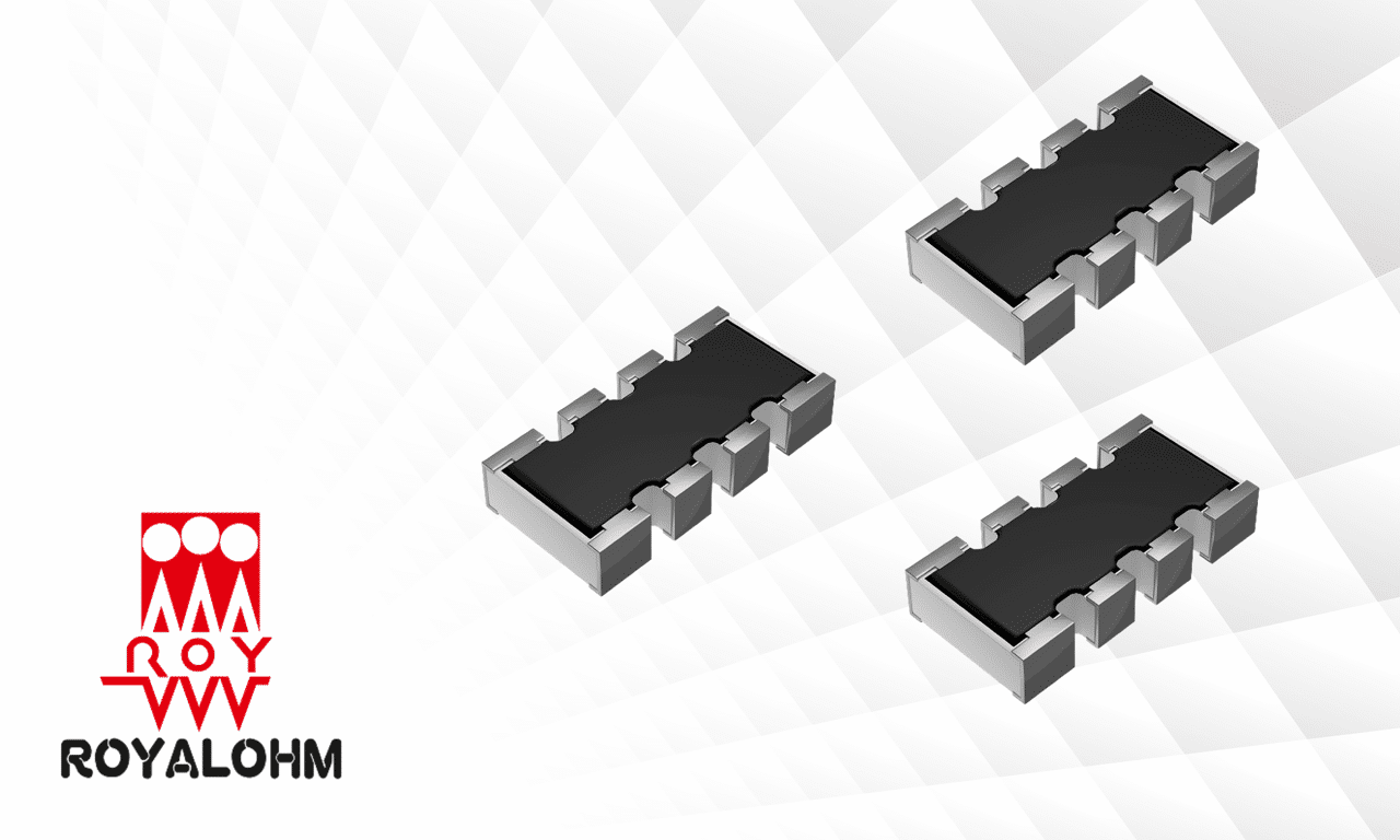 SMD chip resistor array by Royal OHM | Transfer Multisort Elektronik