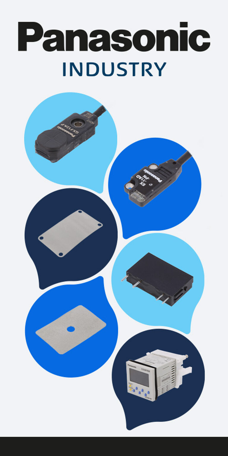 Panasonic components for automation systems and industrial equipment ...