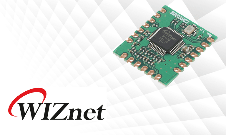 WIZnet miniature embedded network modules | Electronic components. Distributor, online shop ...