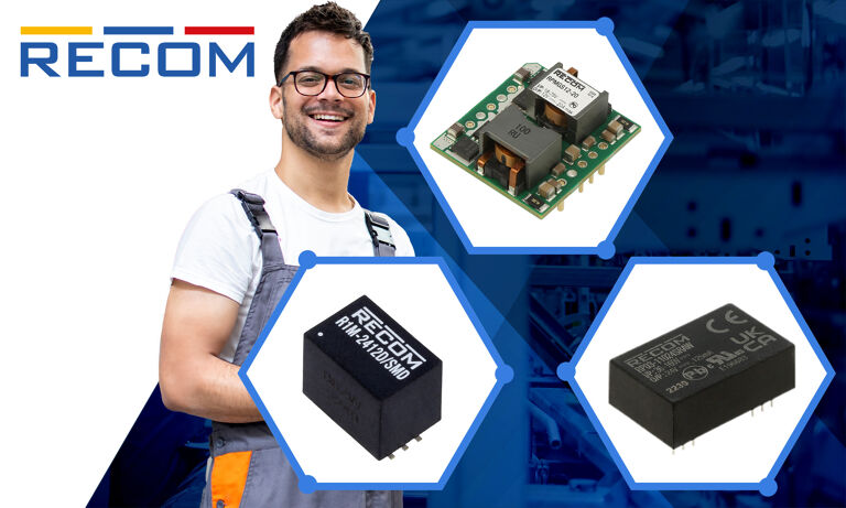 Overview of the new DC/DC converters by RECOM | Transfer Multisort ...