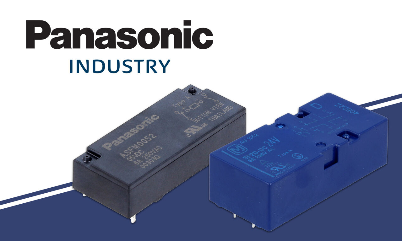 Miniature safety relays by Panasonic | Transfer Multisort Elektronik