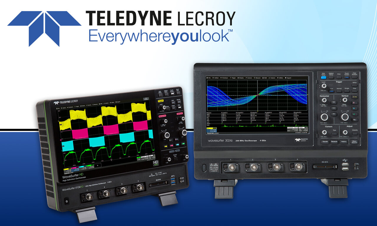 Dodatkowe funkcje oscyloskopów WaveSurfer od Teledyne LeCroy | Transfer ...