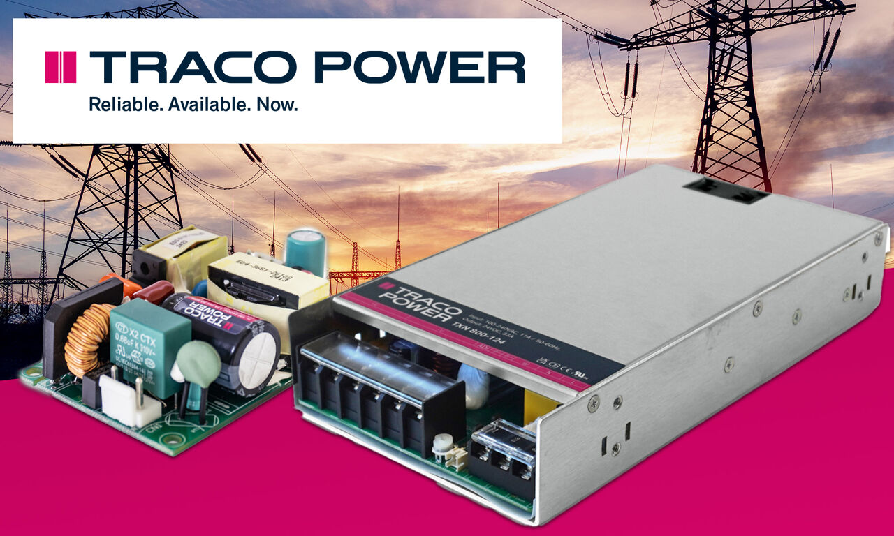 TXN and TXO - a new series of power supplies from Traco Power ...