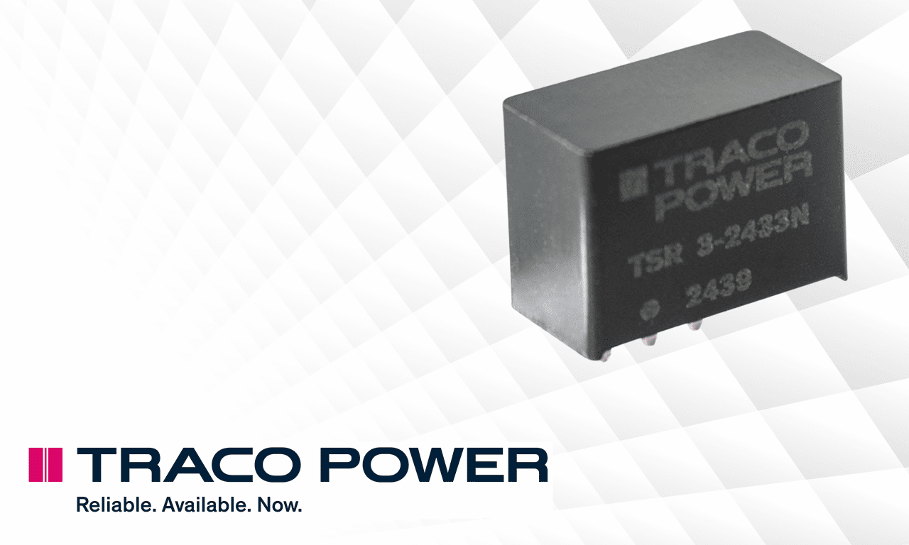 Traco Power公司新型DC/DC转换器 | Transfer Multisort Elektronik 中国