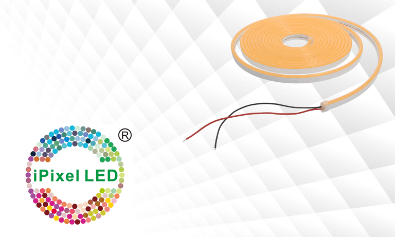 White and multicolored LED NEON strips from iPixel | Electronic ...