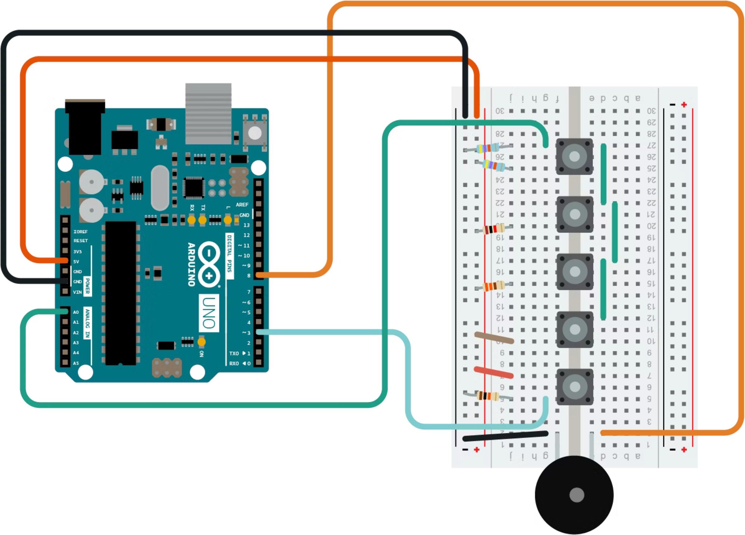 DIY keyboard project | Transfer Multisort Elektronik Denmark