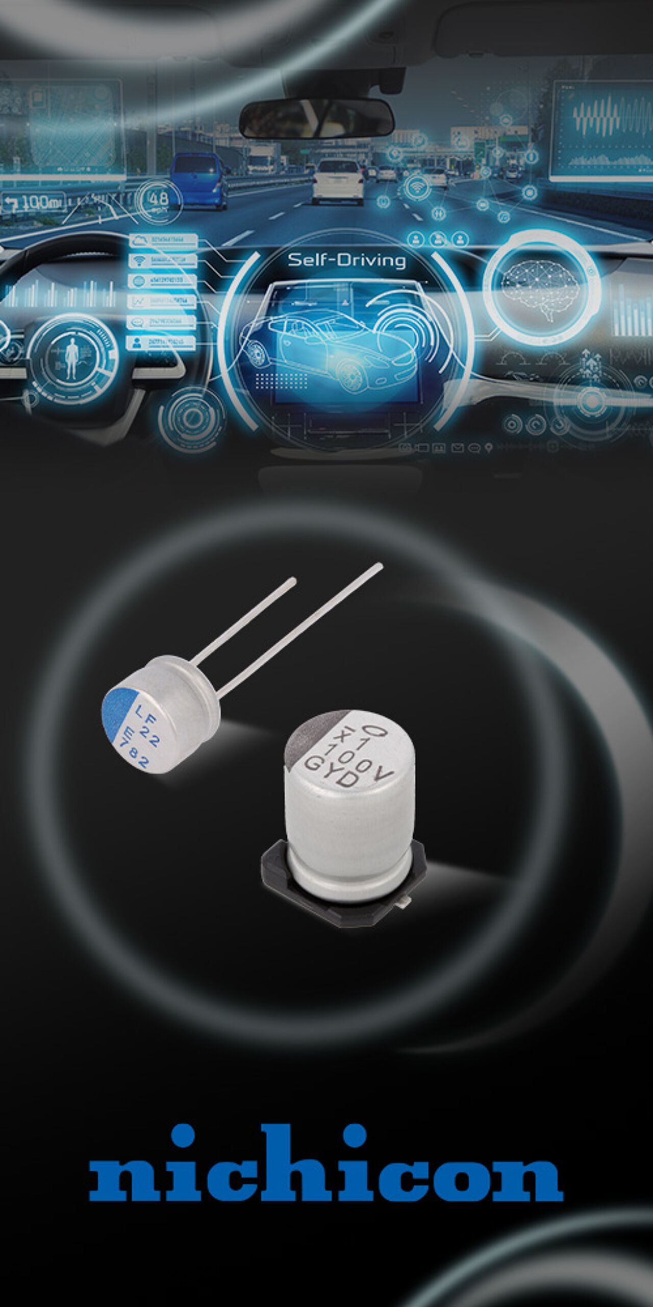 Conductive Polymer Hybrid Aluminum Solid Electrolytic capacitors from ...