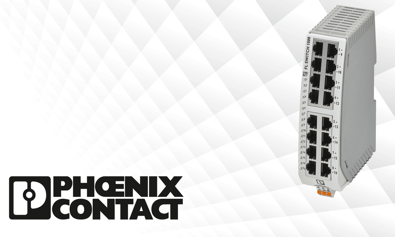 Ethernet Switches of the FL SWITCH 1000 series from Phoenix Contact ...