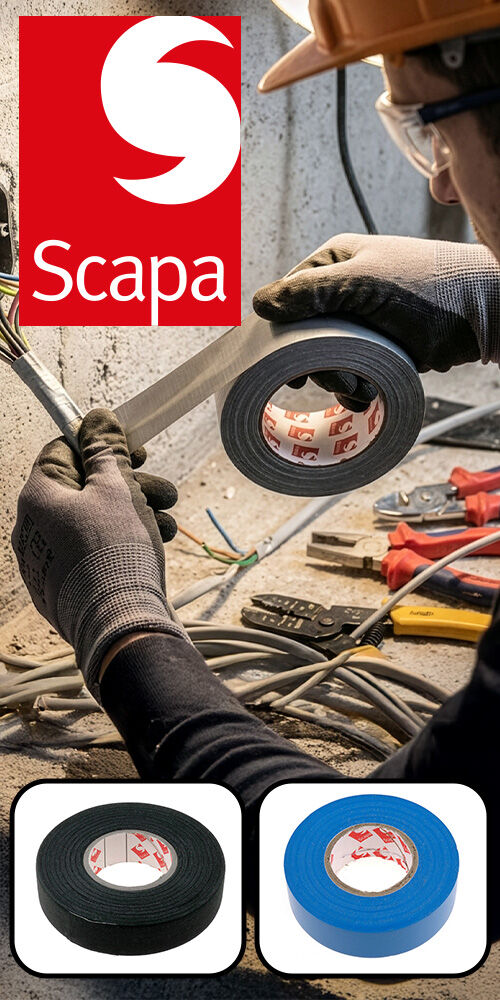 Technical and electrotechnical tapes by Scapa brand | Transfer ...
