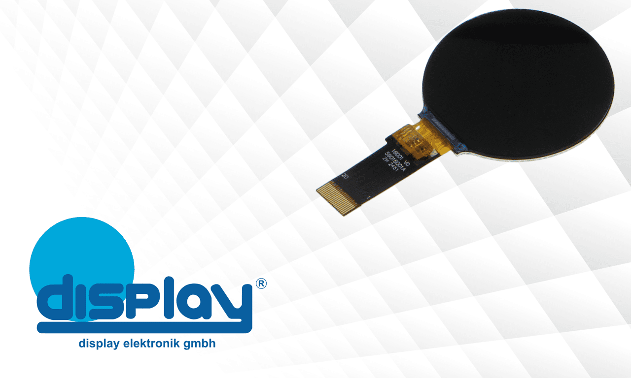 New round displays by Display Elektronik | Transfer Multisort Elektronik