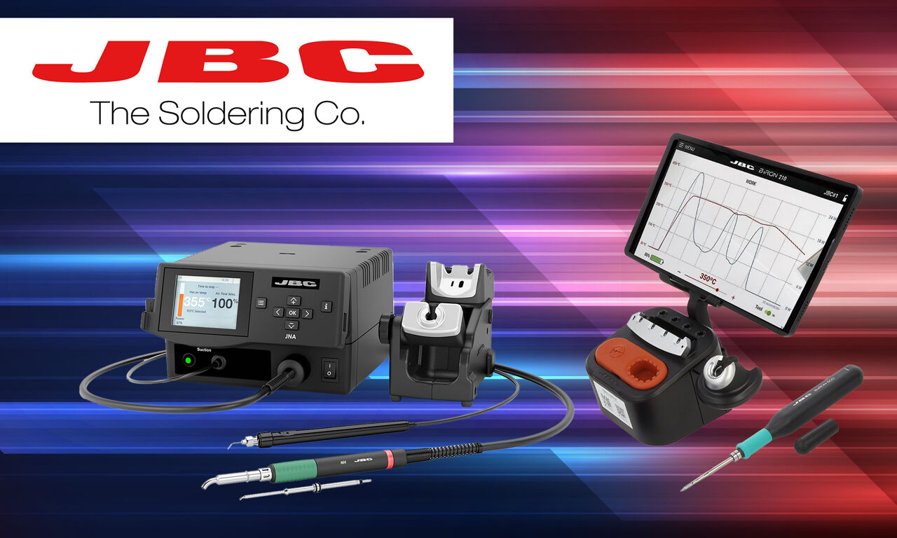 New soldering stations by JBC Tools | Transfer Multisort Elektronik ...