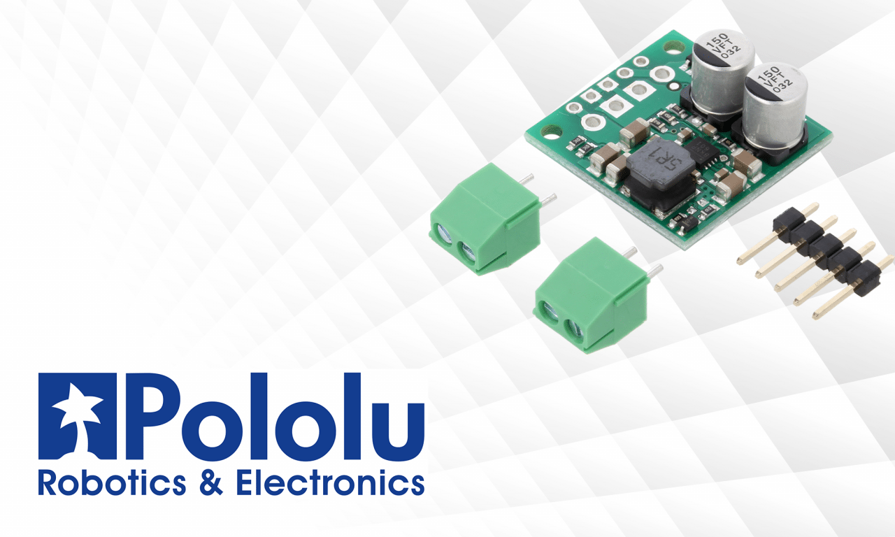 Miniature step-up/step-down converters from Pololu | Electronic components. Distributor, online ...