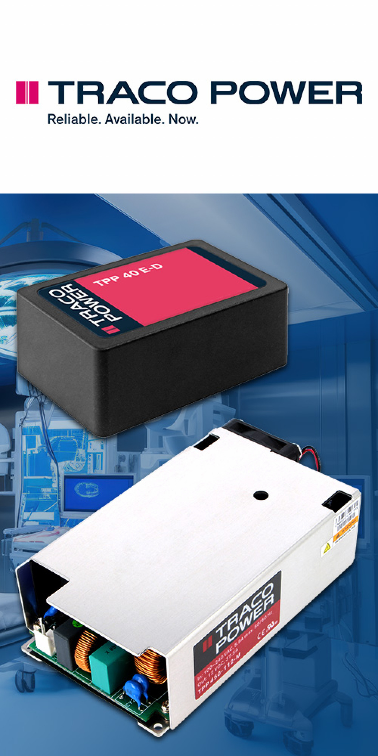 Overview of Traco Power AC/DC converters for medical applications ...