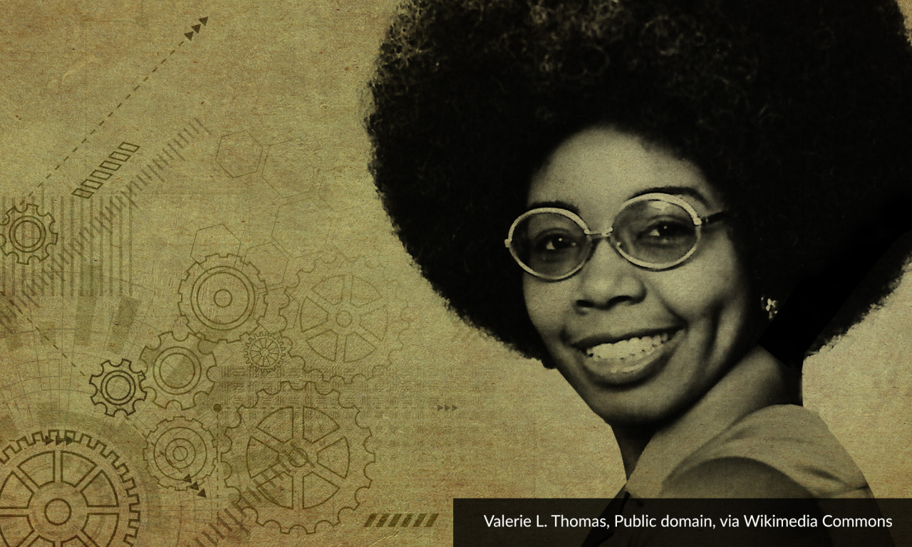Valerie L. Thomas and her illusion transmitter | Electronic components ...