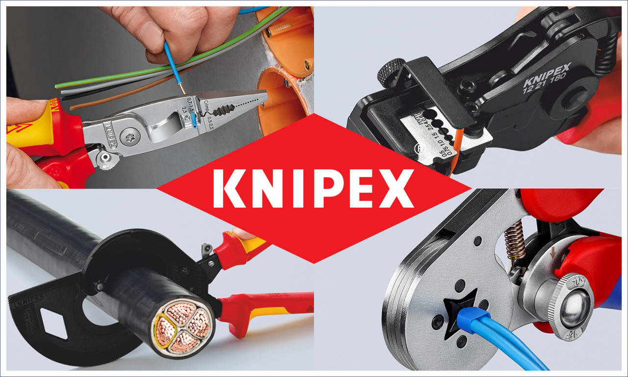 Overview of KNIPEX professional tools | Electronic components ...