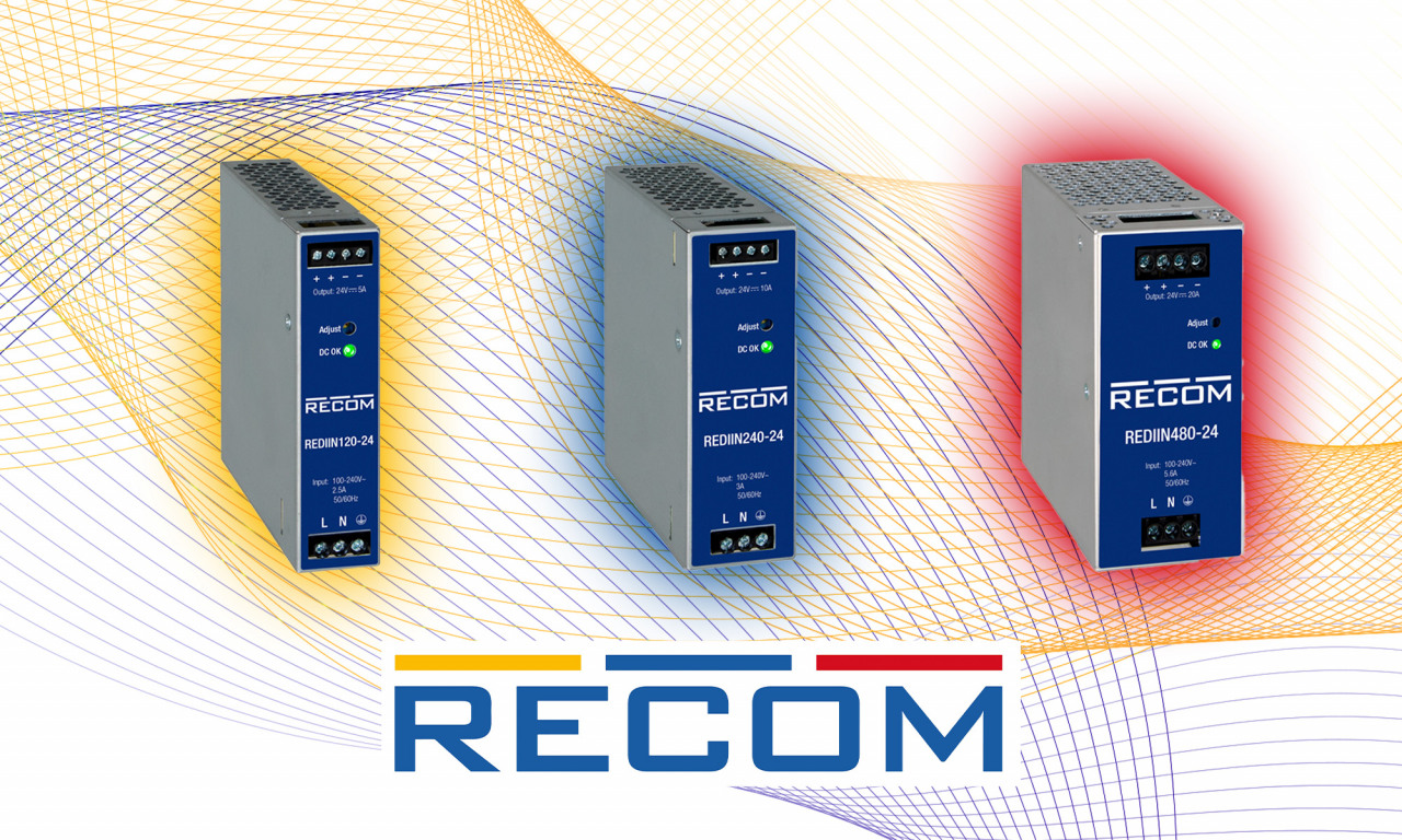 New AC/DC power supplies from RECOM Power | Electronic components ...