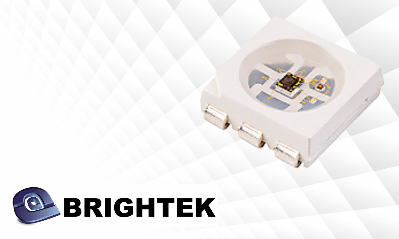 Brightek推出全新可编程 LED | 电子零部件。分销商和在线商店 - Transfer Multisort Elektronik 中国