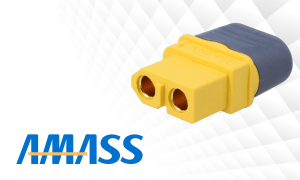XT60H-M AMASS - Plug | DC supply; XT60; male; PIN: 2; for cable; soldering; yellow | TME ...