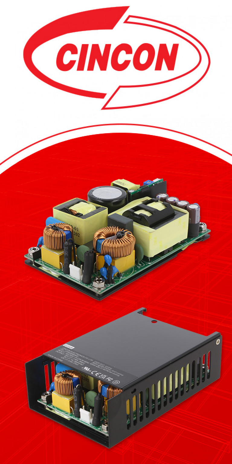 AC/DC converters from Cincon | Electronic components. Distributor, online shop – Transfer ...
